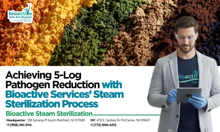 5-Log Pathogen Reduction with Steam Sterilization | Bioactive Services USA