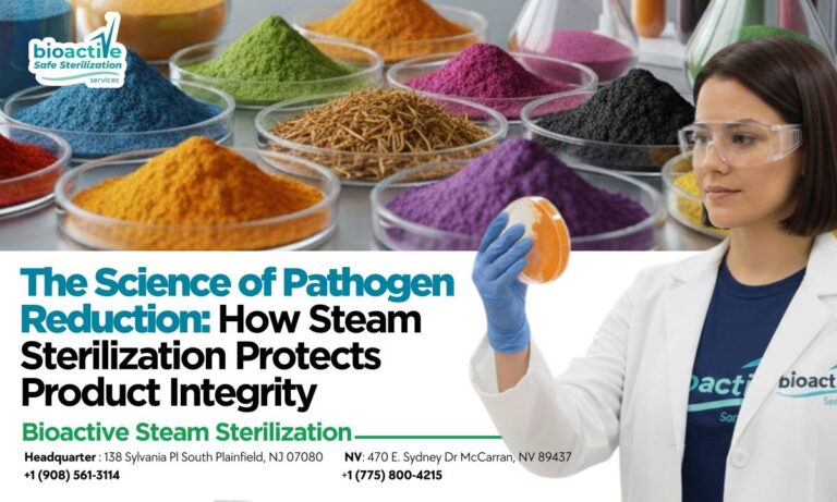 Pathogen Reduction & Steam Sterilization in the USA | Bioactive Services